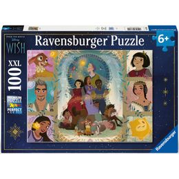 Puzzle Ravensburger "Disney Wish", bunt, Puzzles, KinderB:49cm H:36cm, Pappe, Made in Germany, B:49cm H:36cm