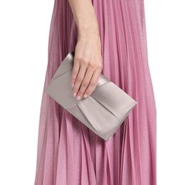 Abendtasche Vera Mont "Damen unifarben", Damen, Gr. ACC, bunt (nirvana), Satin, Polyester, Taschen Abendtasche, Falten