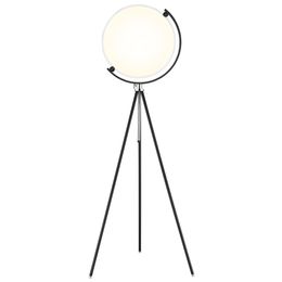 Globo LIGHTING Stehlampe "MIRO", schwarz matt, 1, &Oslash; 39,6cm H: 168cm, 1 Stk., Leuchten, LED Stehleuchte schwarz, dimmbar, Memory, RGB, h&ouml;henverstellbar, Stehlampe
