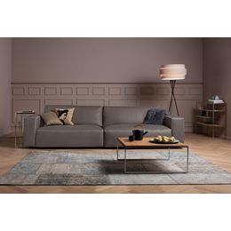 Big-Sofa Musterring "LUCIA Mega Sofa, zeitlos, bequem, Breite 292cm", braun (fango puro), B:292cm H:81cm T:124cm, Flachgewebe FLORIS (100% Polyester);Flachgewebe VALMONT (60% Baumwolle/ 40% Leinen);Microfaser CRONA (100% Polyester), Sofas, Big-Sofa, in vielen Qualit&auml;ten und 4 unterschiedlichen N&auml;hten, 3-Sitzer