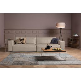 Big-Sofa Musterring "LUCIA Mega Sofa, zeitlos, bequem, Breite 292cm", beige (bisquit puro), B:292cm H:81cm T:124cm, Flachgewebe FLORIS (100% Polyester);Flachgewebe VALMONT (60% Baumwolle/ 40% Leinen);Microfaser CRONA (100% Polyester), Sofas, Big-Sofa, in vielen Qualit&auml;ten und 4 unterschiedlichen N&auml;hten, 3-Sitzer