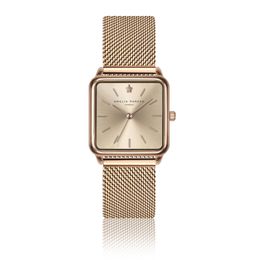 Quarzuhr AMELIA PARKER "AC6-B028R", rose gold, Armbanduhren, Damen, Quarzuhr