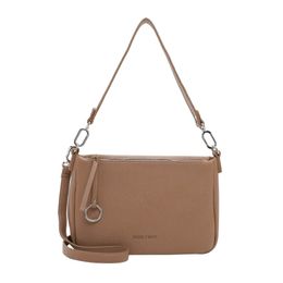 Umh&auml;ngetasche SURI FREY "Umh&auml;ngetasche SFY Debby", Damen, Gr. B/H/T: 30cm x 17cm x 11cm 0, braun (schwarztaupe 950), Polyurethan, Taschen Umh&auml;ngetasche