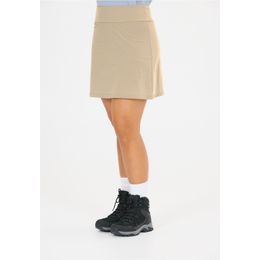 Sommerrock WHISTLER "Maura", Damen, Gr. 48, natur, 90% Polyamid, 10% Elasthan, unifarben, kurz, R&ouml;cke, im robusten Design f&uuml;r Outdooraktivit&auml;ten