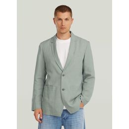 G-Star Raw Jackenblazer G-STAR "Summer Undone Blazer", Damen, Gr. M, lt orphus, Obermaterial: 61% Leinen, 39% Lyocell, Blazer