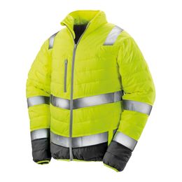 SAFE-GUARD by Result - Jacke f&uuml;r Herren - Sicherheit (Fluro Gelb)