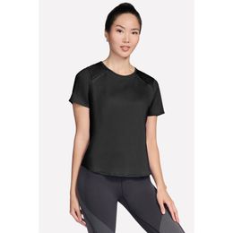 Skechers Stride Performance T-Shirt Damen Schwarz Activewear T-Shirts