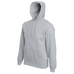 Fruit of the Loom Herren Premium 70/30 Sweatshirt mit Kapuze / Hoodie (Heather Grey)