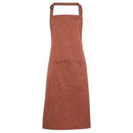 Premier Damen/Frauen Farben Bip Sch&uuml;rze mit Tasche (Kastanie)