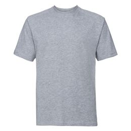 Russel Athletic Russell Europe Herren T-Shirt mit kurzen &Auml;rmeln aus Baumwolle (Light Oxford)