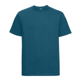 Russel Athletic Russell Europe Herren T-Shirt, Kurzarm (Benzinblau)
