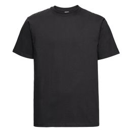 Russel Athletic Russell Europe Herren T-Shirt, Kurzarm (Schwarz)