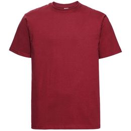 Russel Athletic Russell Europe Herren T-Shirt, Kurzarm (Rot)