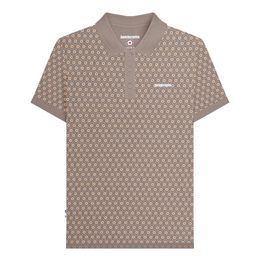 Lambretta - "AW24" Poloshirt f&uuml;r Herren (Asche)