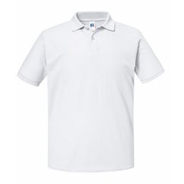 Russel Athletic Russell - "Authentic Eco" Poloshirt f&uuml;r Herren (Wei&szlig;)