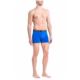 Replay - Boxershorts f&uuml;r Herren (2er-Pack) (T&uuml;rkis/Schwarz)