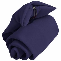 Premier Herren Clip-On-Krawatte, unifarben (Marineblau)
