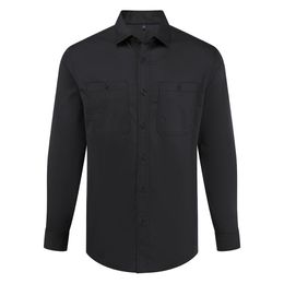 Premier - "Utility 2.0" Hemd f&uuml;r Herren/Damen Unisex (Schwarz)