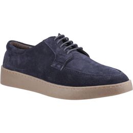 Hush Puppies Rafael Wildleder Herren Schn&uuml;rschuhe in Marineblau