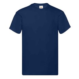 Fruit of the Loom - T-Shirt f&uuml;r Herren/Damen Unisex (Dunkel-Marineblau)