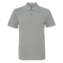 Asquith & Fox Mens Plain Kurzarm-Poloshirt (Heather)