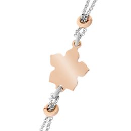 Orphelia 'Dilara' Damen-Armband aus 925er Sterlingsilber &ndash; Silber/Ros&eacute; ZA-7184