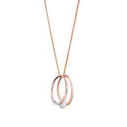 Orphelia 'Heloise' Damenkette mit Anh&auml;nger aus 925er Sterlingsilber, Ros&eacute;, ZH-7509