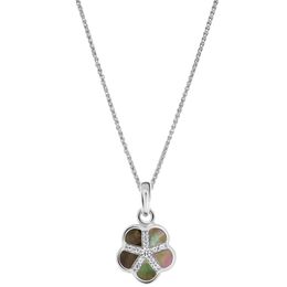 Orphelia 'Daisy' Damen-Anh&auml;nger aus 925er Sterlingsilber mit Kette &ndash; Silber ZH-7585