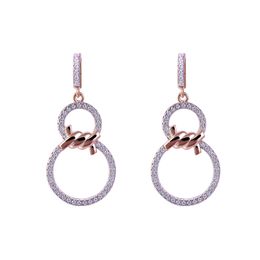 Orphelia 'Aavia' Damen Ohrh&auml;nger aus 925 Sterlingsilber - Ros&eacute; ZO-7422