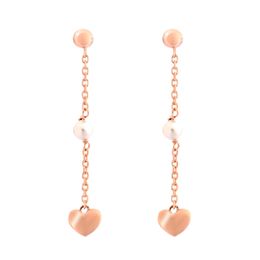 Orphelia 'Nahara' Damen Ohrringe aus 925er Sterlingsilber - Rose ZO-7378