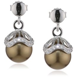Orphelia Damen-Ohrh&auml;nger aus 925er Sterlingsilber &ndash; Silber ZO-5028