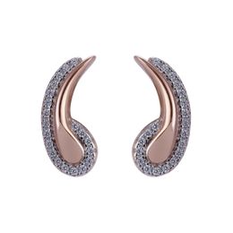 Orphelia 'Tilou' Ohrstecker aus 925er Sterlingsilber f&uuml;r Damen - Ros&eacute; ZO-7441