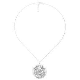 Orphelia 'Anabel' Damenkette mit Anh&auml;nger aus 925er Sterlingsilber &ndash; Silber ZH-7097