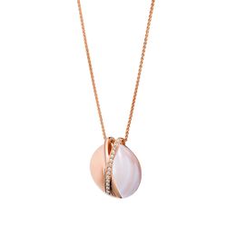 Orphelia 'Moragene' Damenkette mit Anh&auml;nger aus 925er Sterlingsilber, Ros&eacute;, ZH-7506/RG