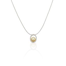 Orphelia Damen-Kette aus 925er Sterlingsilber mit Anh&auml;nger &ndash; Silber PEN-1992