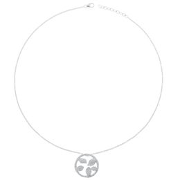 Orphelia Damen-Kette aus 925er Sterlingsilber mit Anh&auml;nger &ndash; Silber ZH-6023