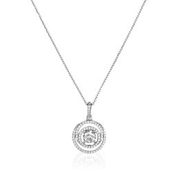 Orphelia Damen-Kette aus 925er Sterlingsilber mit Anh&auml;nger &ndash; Silber ZH-4841