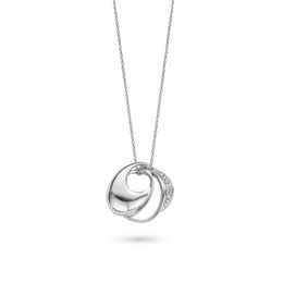 Orphelia Damen-Kette aus 925er Sterlingsilber mit Anh&auml;nger &ndash; Silber ZH-4674