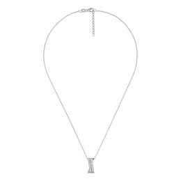 Orphelia Damen-Kette aus 925er Sterlingsilber mit Anh&auml;nger, Silber/Ros&eacute;, ZH-4833