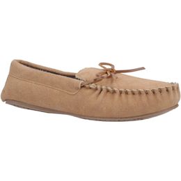Hush Puppies Clyde Wildleder Herren Tan Hausschuhe