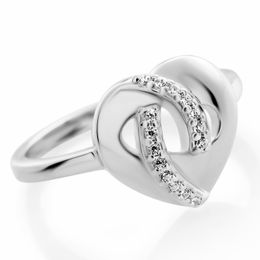 Orphelia 'Amore' Damen-Ring aus 925er Sterlingsilber &ndash; Silber ZR-7577