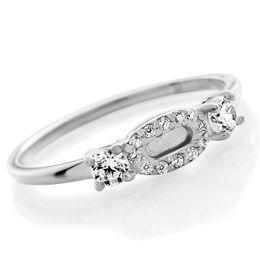 Orphelia 'Lily' Damen-Ring aus 925er Sterlingsilber &ndash; Silber ZR-7582