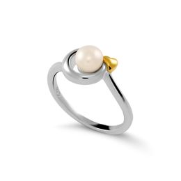 Orphelia 'Mathilde' Damen-Ring aus 925er Sterlingsilber &ndash; Silber/Gold ZR-7510/G