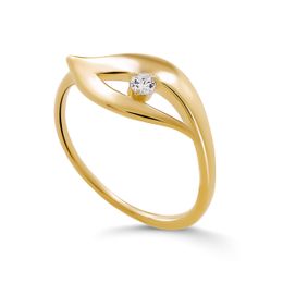 Orphelia 'Milan' Damen-Ring aus 925er Sterlingsilber &ndash; Gold ZR-7519/G