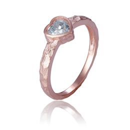 Orphelia 'Nora' Damen-Ring aus 925er Sterlingsilber, Ros&eacute;, ZR-7435