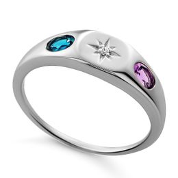 Orphelia 'Regula' Damen-Ring aus 925er Sterlingsilber &ndash; Silber ZR-7578