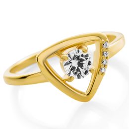 Orphelia 'Santorini' Damen-Ring aus 925er Sterlingsilber &ndash; Gold ZR-7570/G