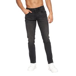 CrossHatch - "Malcolm" Jeans f&uuml;r Herren (Schw&auml;rze)