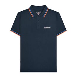 Lambretta - "SS25" Poloshirt f&uuml;r Herren (Marineblau/Blau)
