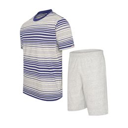 Cappuccino Italia Pyjama Venezia Pyjama Grau